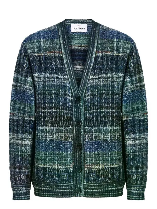 Missoni V-neck Cardigan - Blue