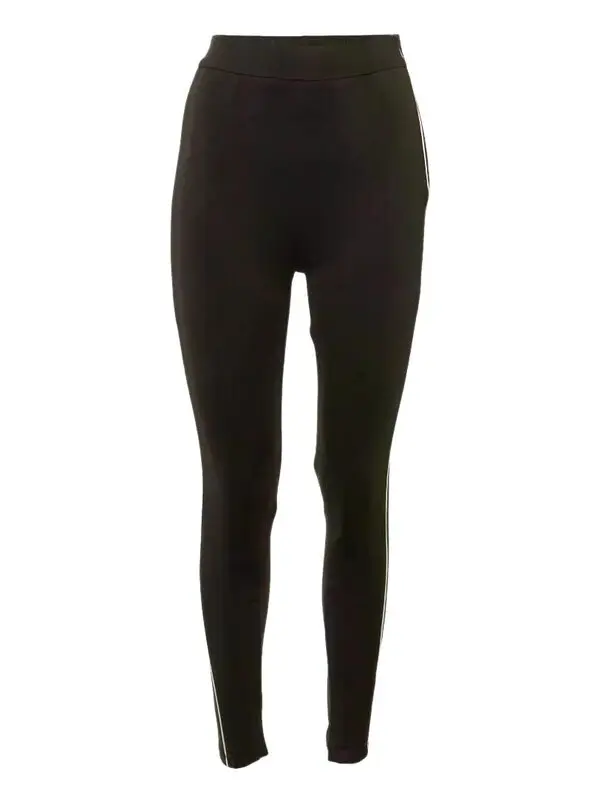 Maje Presy Side-stripe Trousers - Black