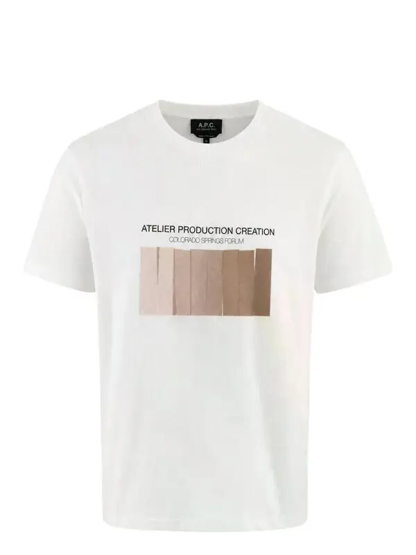 A.p.c. Graphic Print T-shirt - White