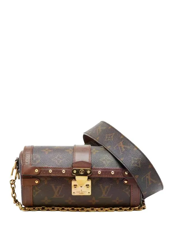 LOUIS VUITTON Papillon Trunk Handbag - Brown
