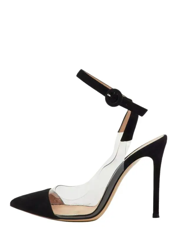 GIANVITO ROSSI Anise Ankle-strap Pumps - Black