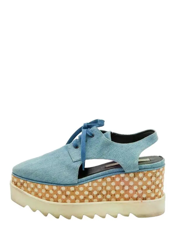 Stella McCartney Elyse Cut-out Sneakers - Blue