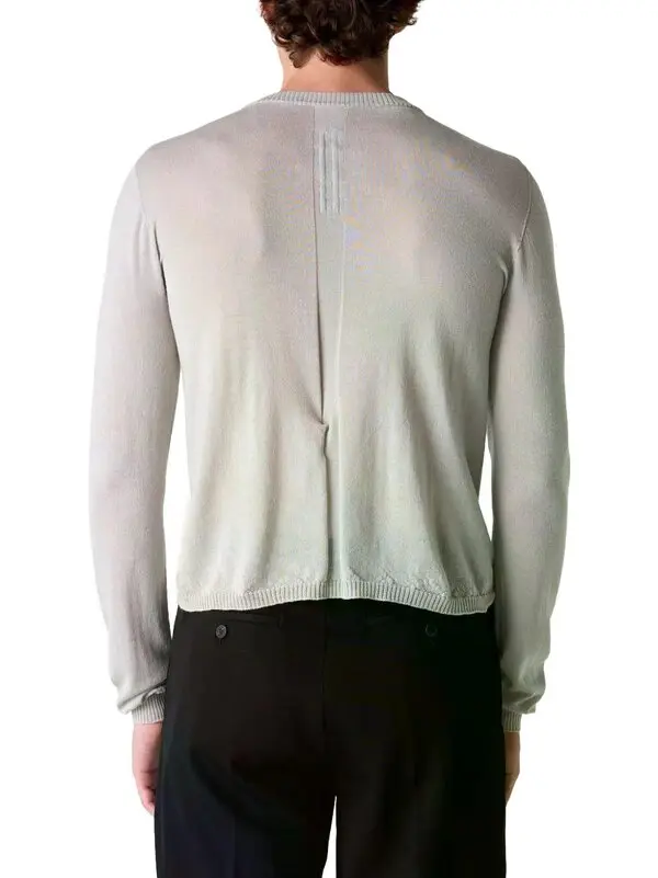 Rick Owens Cropped Sweatshirt - Neutrals