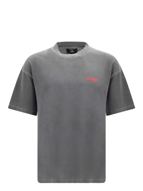 REPRESENT Logo-print T-shirt - Grey