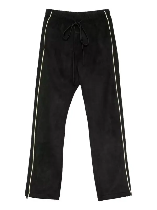Fear Of God Essentials Side-stripe Track Pants - Black