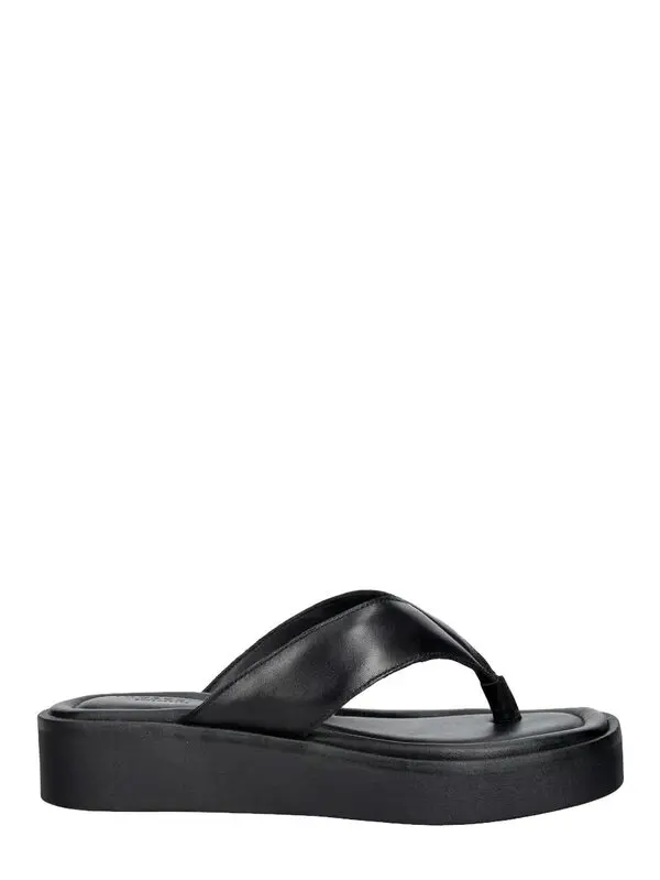 VAGABOND SHOEMAKERS Danya Platform Thong Sandals - Black