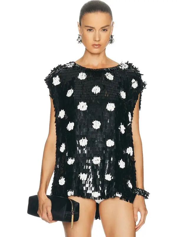 Dries Van Noten Cuzco Top - Black