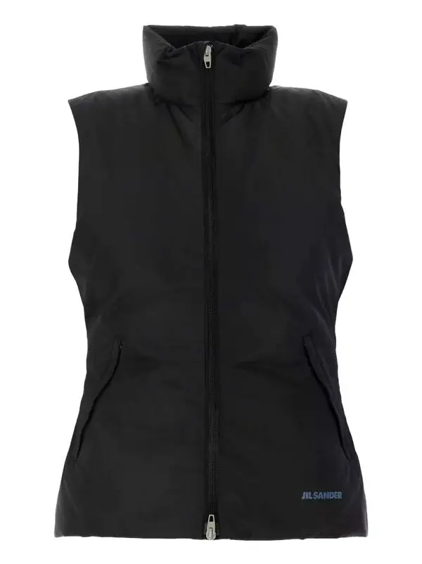 JIL SANDER Padded High-neck Jacket - Black