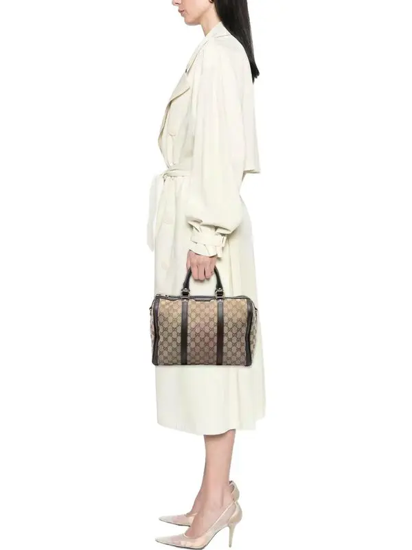 Gucci Gg Canvas Joy Boston Bag Satchel - Neutrals