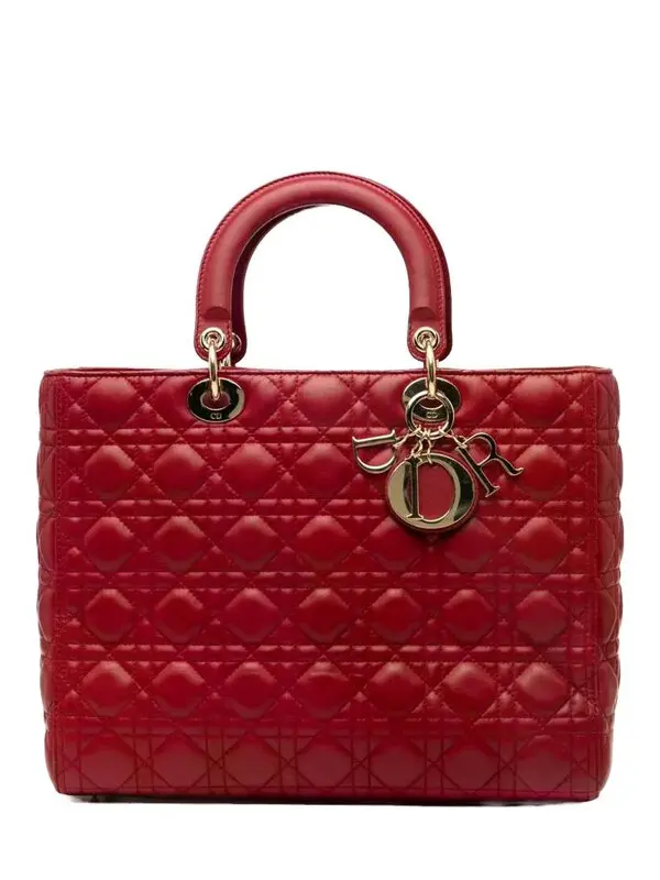Dior Lady Satchel - Red