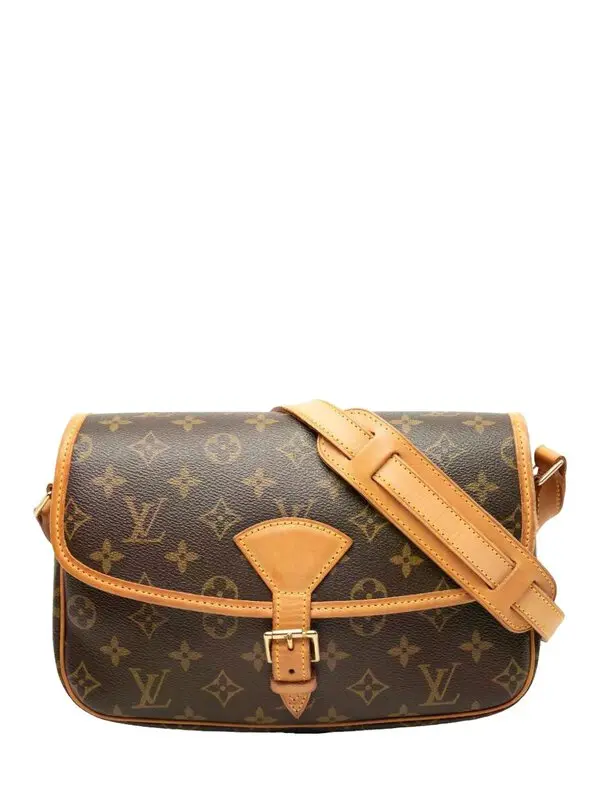 LOUIS VUITTON Monogram Sologne Crossbody Bag - Brown