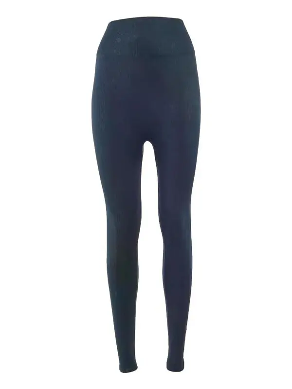 Max Mara Logo Jersey Leggings - Blue