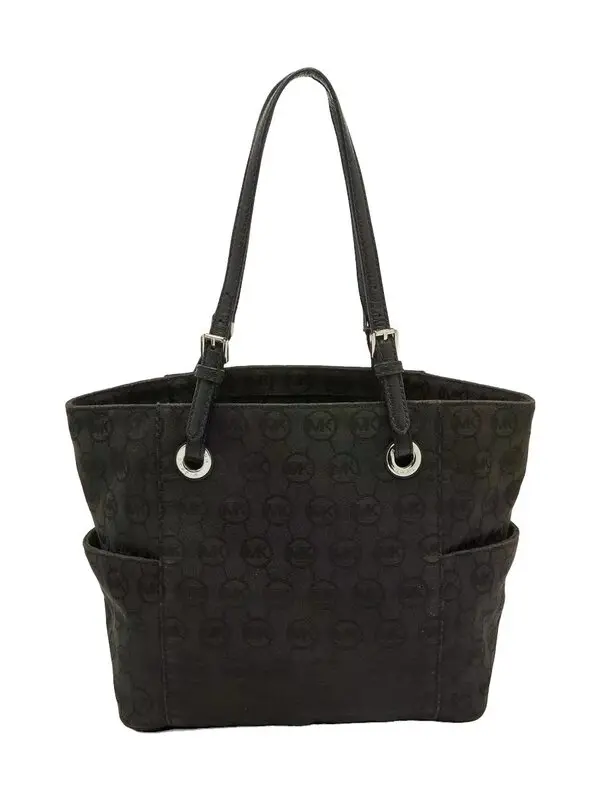 Michael Kors Jet Set Canvas Tote Bag - Black