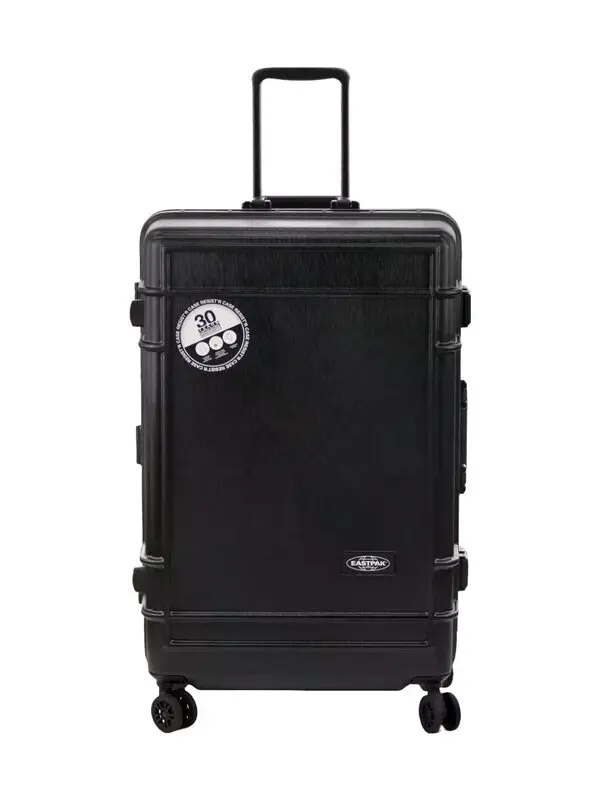 EASTPAK Hard-shell Luggage With Logo Plaque - Black
