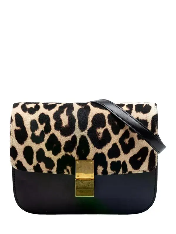 Celine Classic Box Crossbody Bag - Black