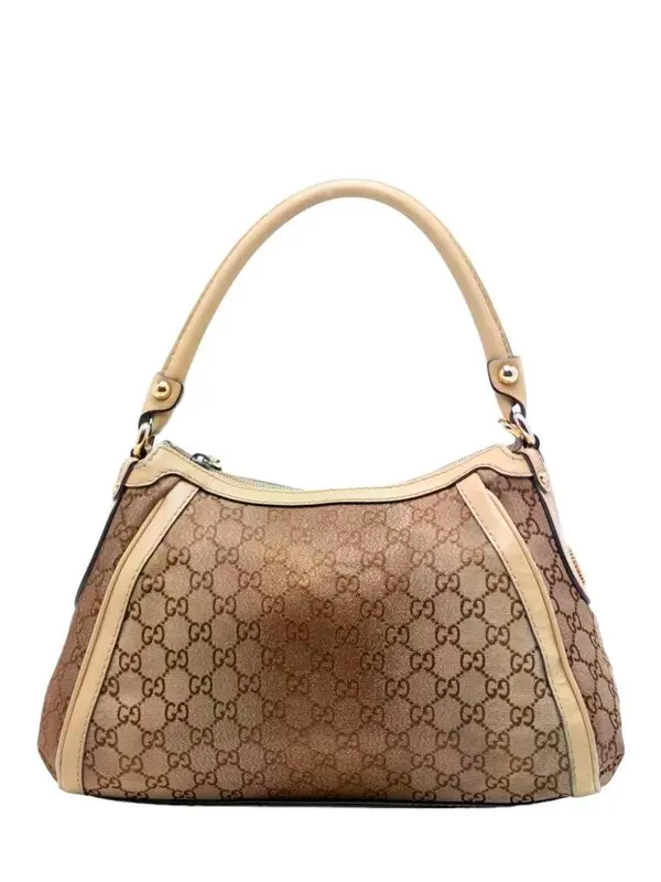 Gucci Gg Lurex Scarlett Handbag - Brown