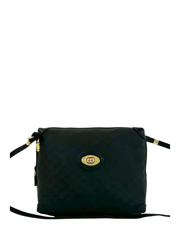 Gucci 20th Century Micro Gg Supreme Crossbody Bag - Black