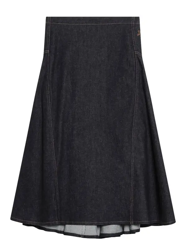 Jacquemus Lavoir De-nîmes Denim Skirt - Blue