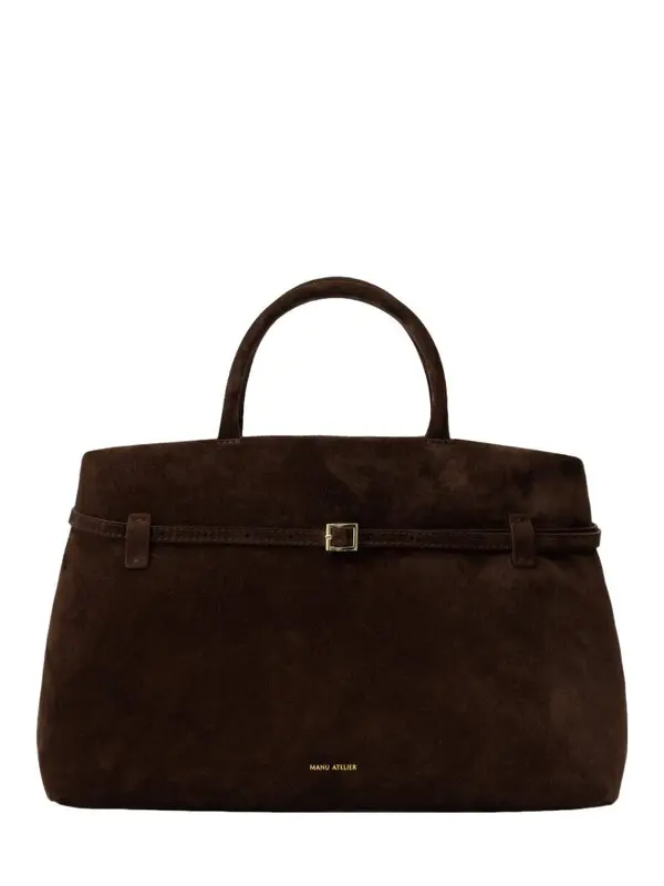 Manu Atelier Le Cambon 40 Top Handle Bag - Deep Brown