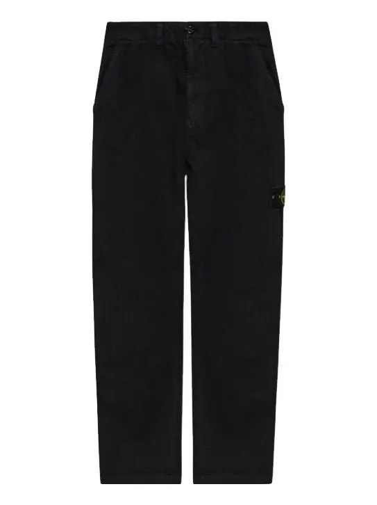 Stone Island Belt Loop Jeans - Black