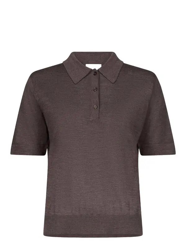 LOULOU STUDIO Short-sleeved Polo Shirt - No