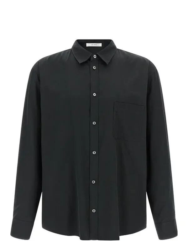THE ROW Perlo Shirt - Black