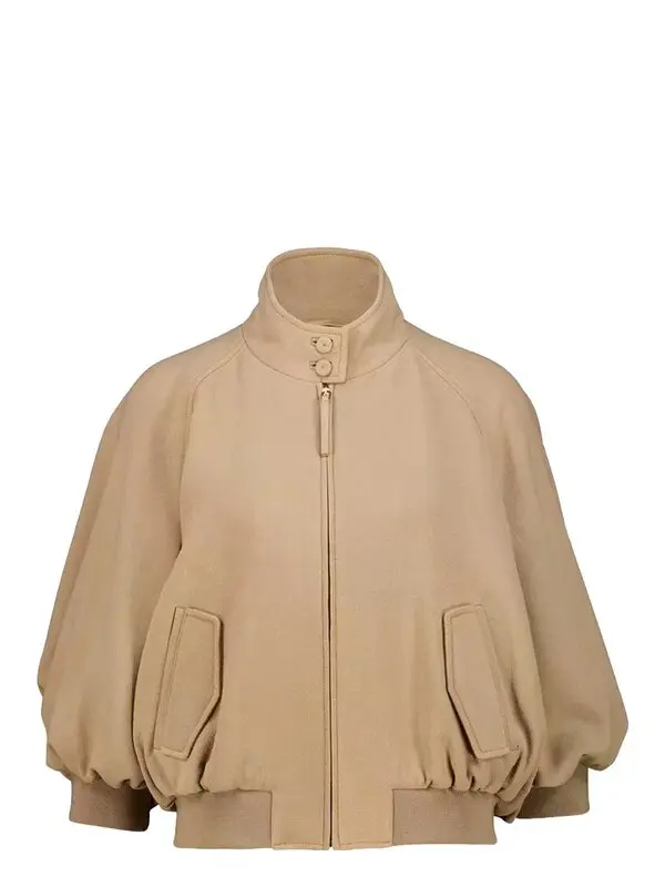Gabriela Hearst Aluin Cropped Jacket - Neutrals