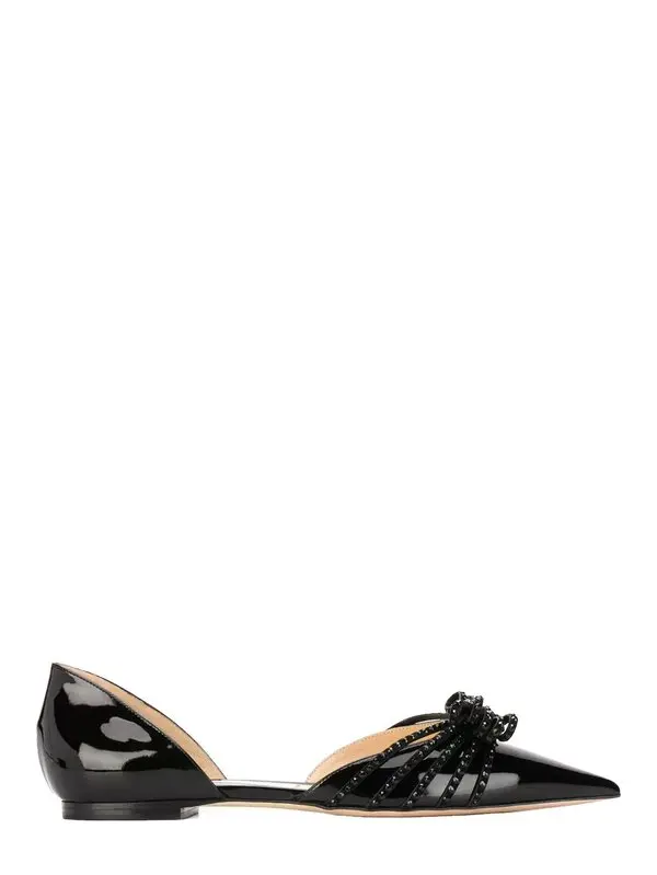JIMMY CHOO Kaitence Ballerina Shoes - Black