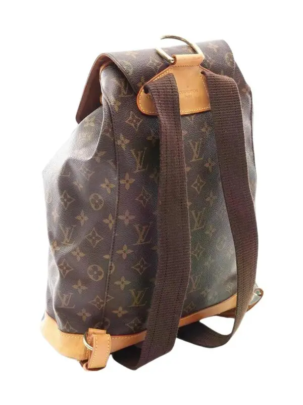 LOUIS VUITTON Montsouris Gm Backpack - Brown