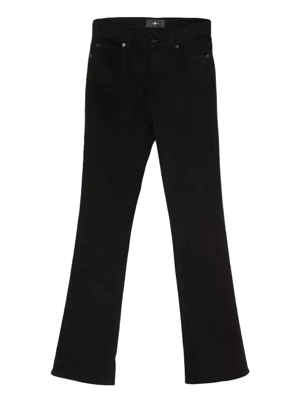 SEVEN Slim Illusion Bootcut Jeans - Black