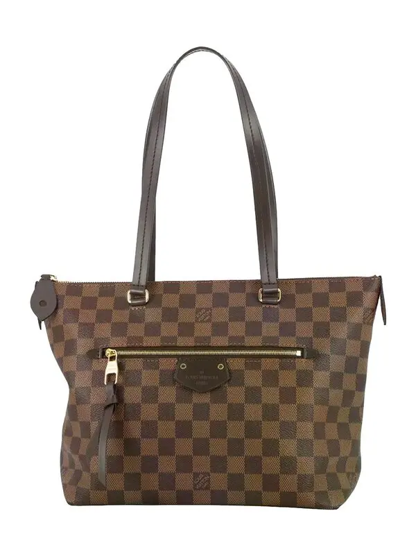 LOUIS VUITTON Damier Ebene Iena Pm Tote Bag - Brown