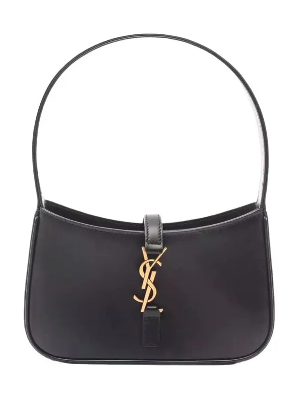 Saint Laurent Le 5 À 7 Leather Tote Bag - Black