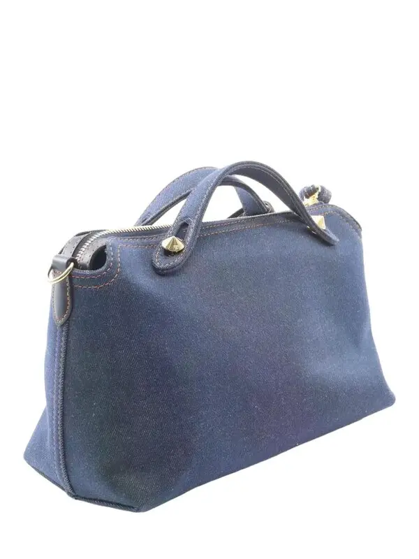 Fendi The Way Soft Denim Tote Bag - Blue
