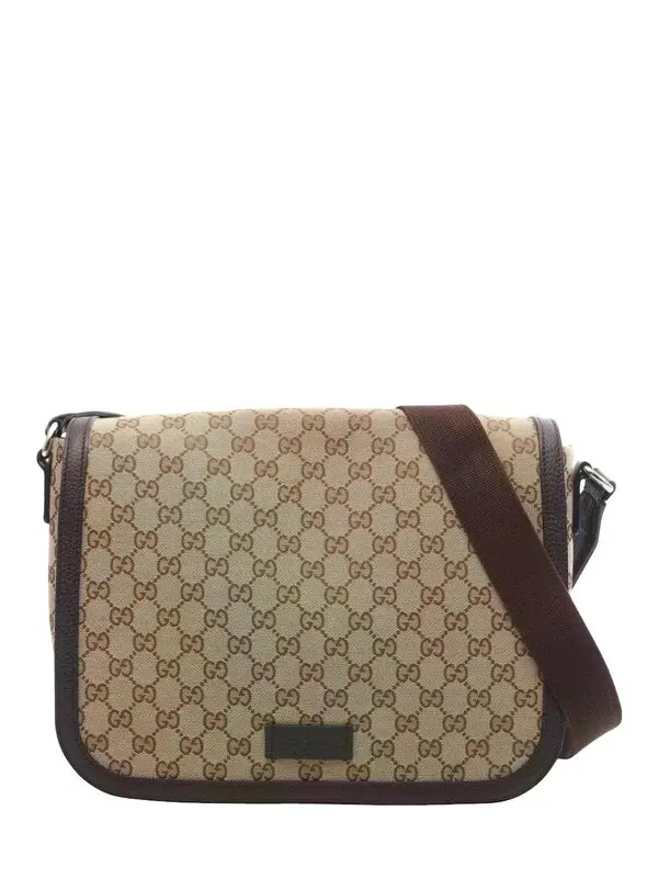 Gucci Gg Canvas Shoulder Bag - Neutrals