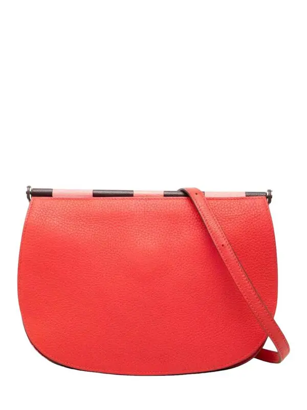 Hermès Saut 25 Crossbody Bag - Red