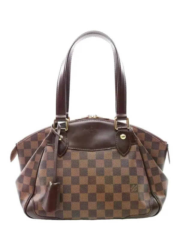 LOUIS VUITTON Damier Ebene Verona Pm Shoulder Bag - Brown