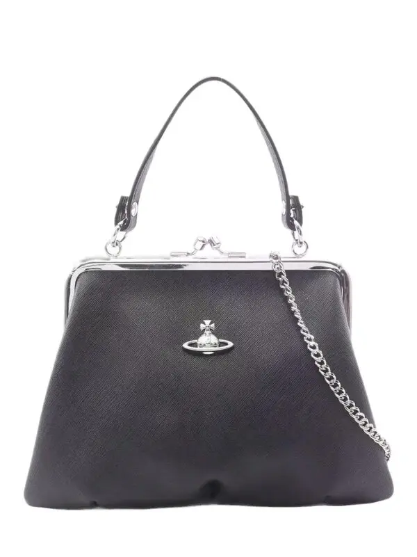 VIVIENNE WESTWOOD Granny Orb Shoulder Bag - Grey
