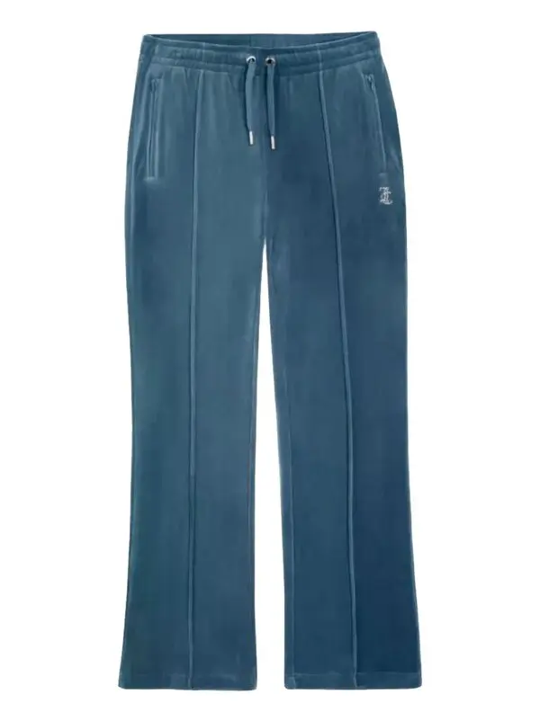 Juicy Couture Diamanté Logo Track Pants - Blue