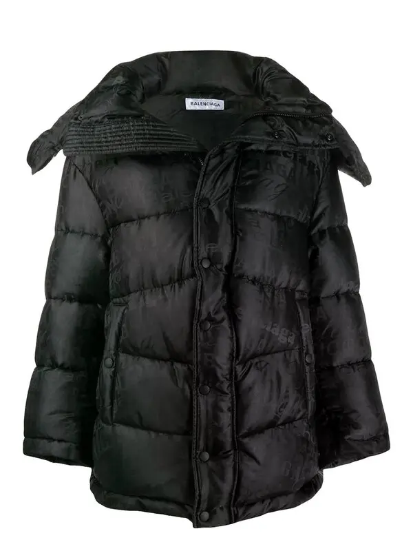 Balenciaga Puffer Jacket - Black