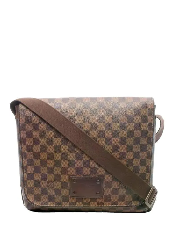 LOUIS VUITTON Brooklyn Mm Shoulder Bag - Brown
