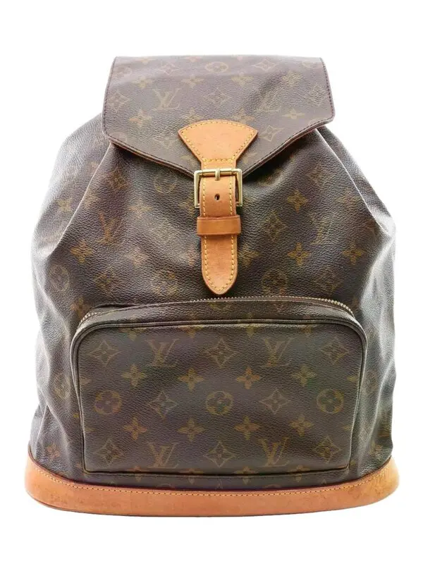 LOUIS VUITTON Montsouris Gm Backpack - Brown
