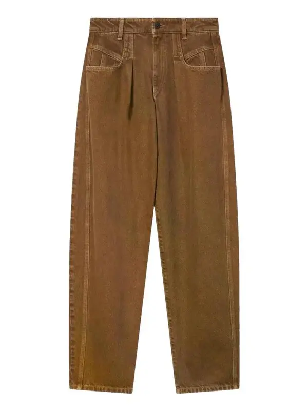 Isabel Marant Étoile Lisha Wide-leg Jeans - Brown
