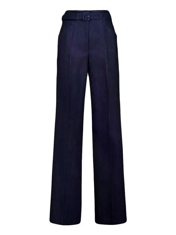 Gabriela Hearst Belted Norman Trousers - Blue