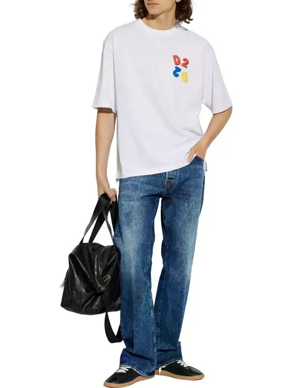 Dsquared2 Logo-patch T-shirt - White
