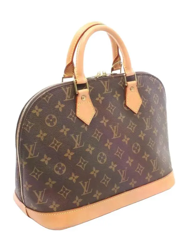 LOUIS VUITTON Alma Pm Epi Leather Tote Bag - Brown
