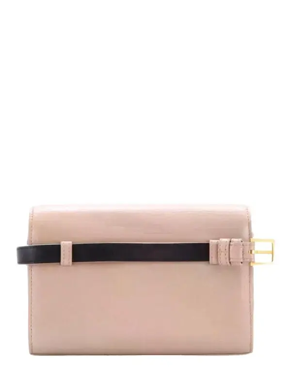 Saint Laurent Monogram Kate Mini Belt Bag - Neutrals