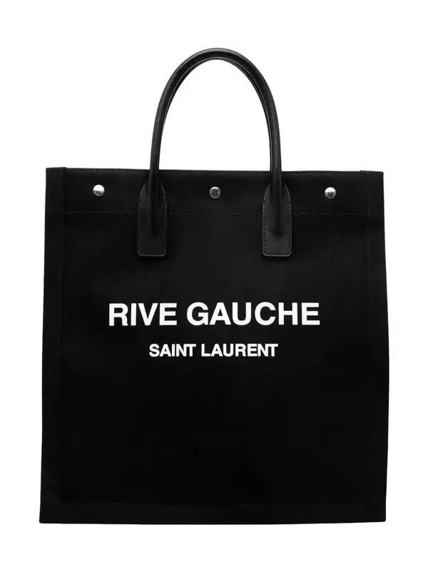 Saint Laurent Rive Gauche North South Tote Bag - Black