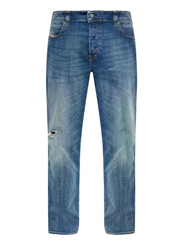 DIESEL® 1993 D-vyl Distressed Jeans - Blue