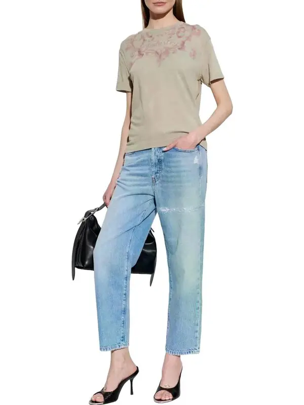 DIESEL® D-went Distressed Jeans - Blue