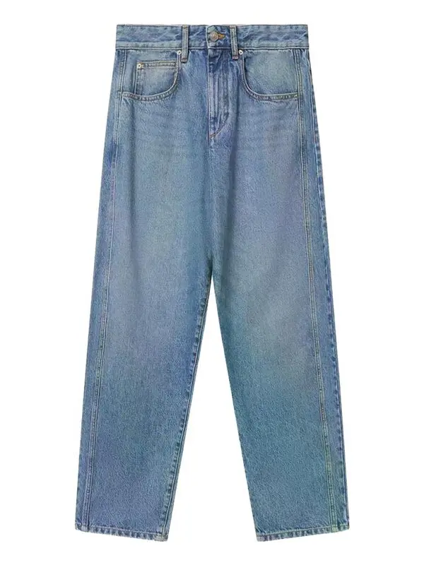 Isabel Marant Étoile Oriane Barrel Leg Jeans - Blue